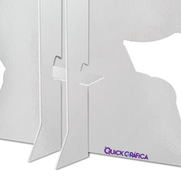 Totem Personalizado - POLIONDA 2MM POLIONDA 2MM UV - 4x0 - Colorido ...